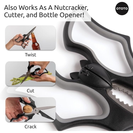 Elizabat Kitchen Scissors by OTOTO - Cute Bat Kitchen Shears, Scissors ...